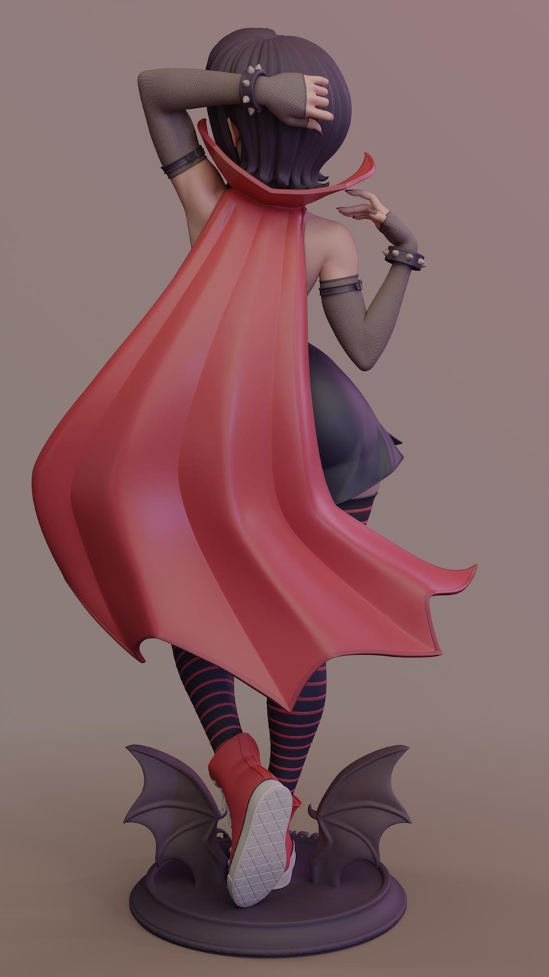 Mavis Dracula Vampire Outfit From Hotel Transylvania Resin Statue Part ...