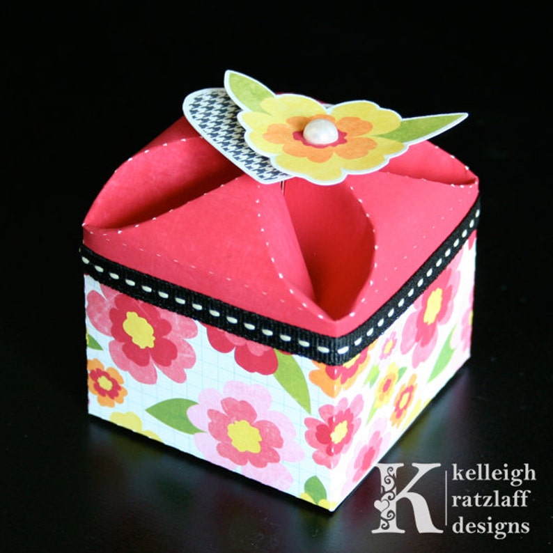 Petal Box SVG, PSD, PDF + - Etsy