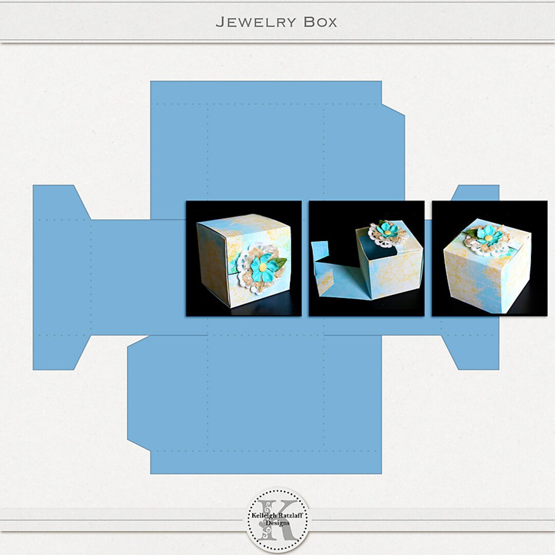 Jewelry Box SVG, PSD, PDF + - Etsy