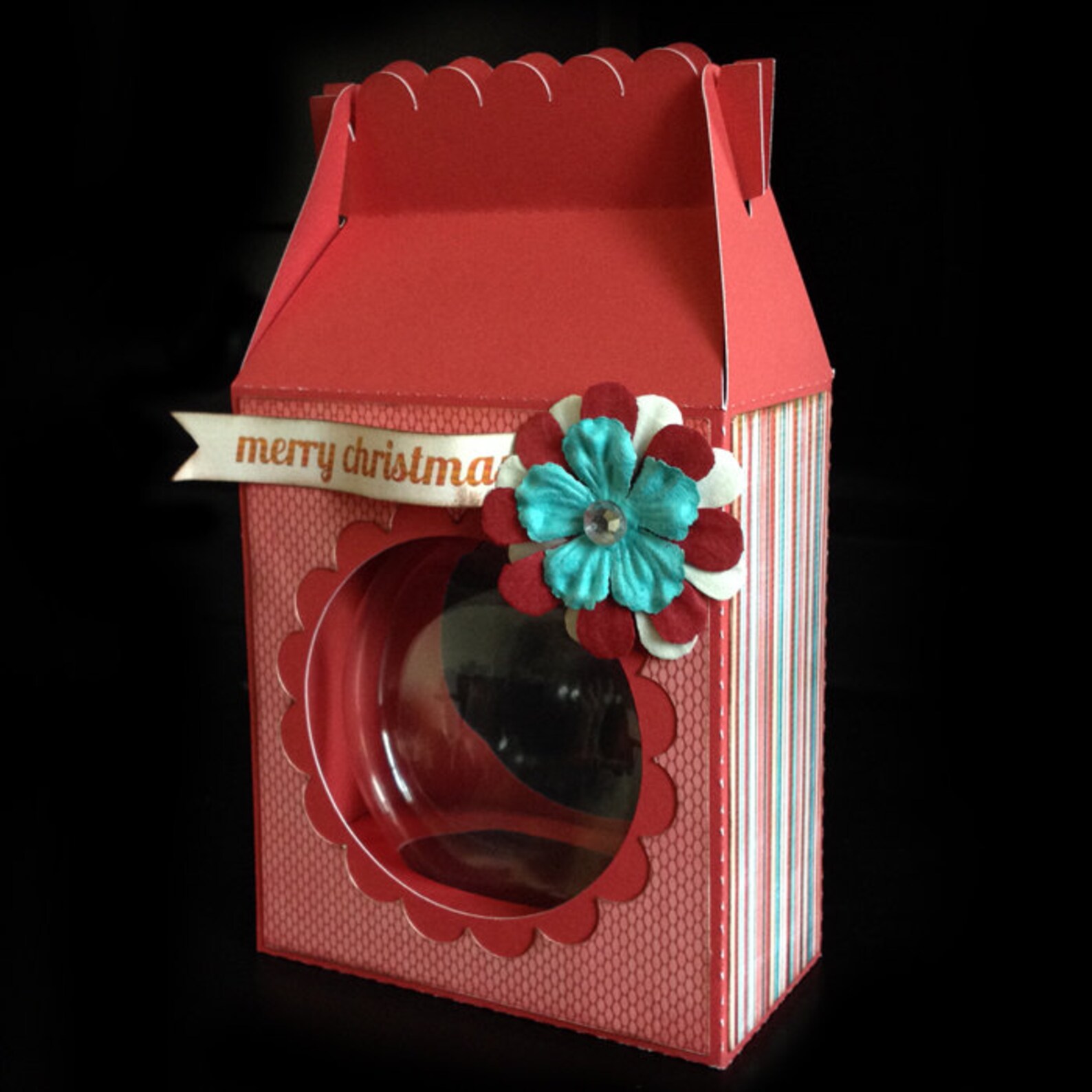 Ornament Display Gable Box Large SVG, PSD, PDF + - Etsy