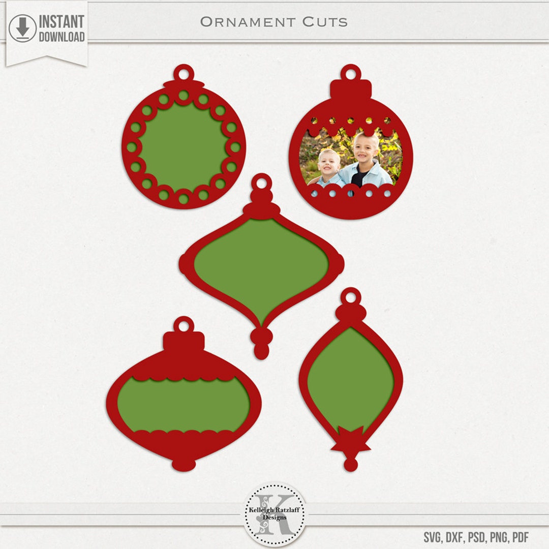 Ornament Cuts SVG, PSD, PDF + - Etsy