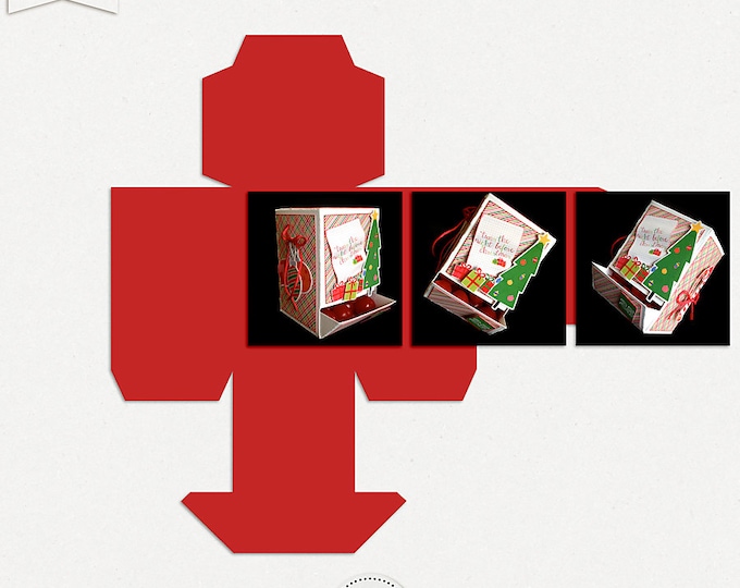 Candy Dispenser Box SVG, PSD, PDF - Etsy