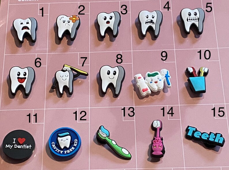 Dentist Nurse Medical Shoe Charms - Etsy