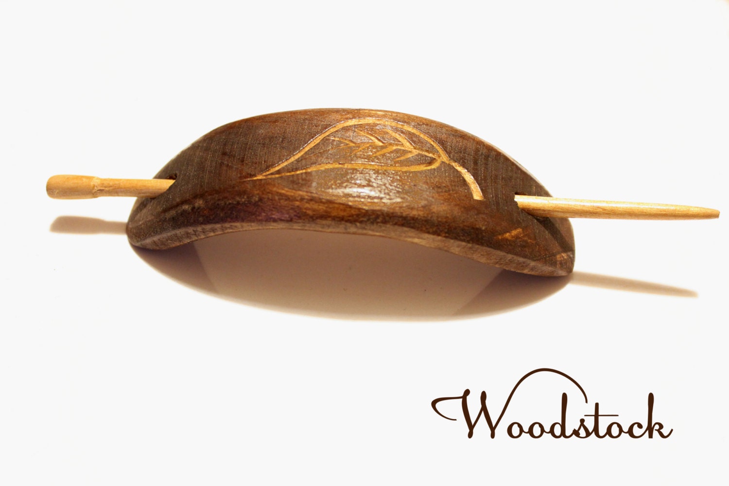 Handmade Wooden Barretes, Wooden Hair Accessories, Hair Clip, Wood ...