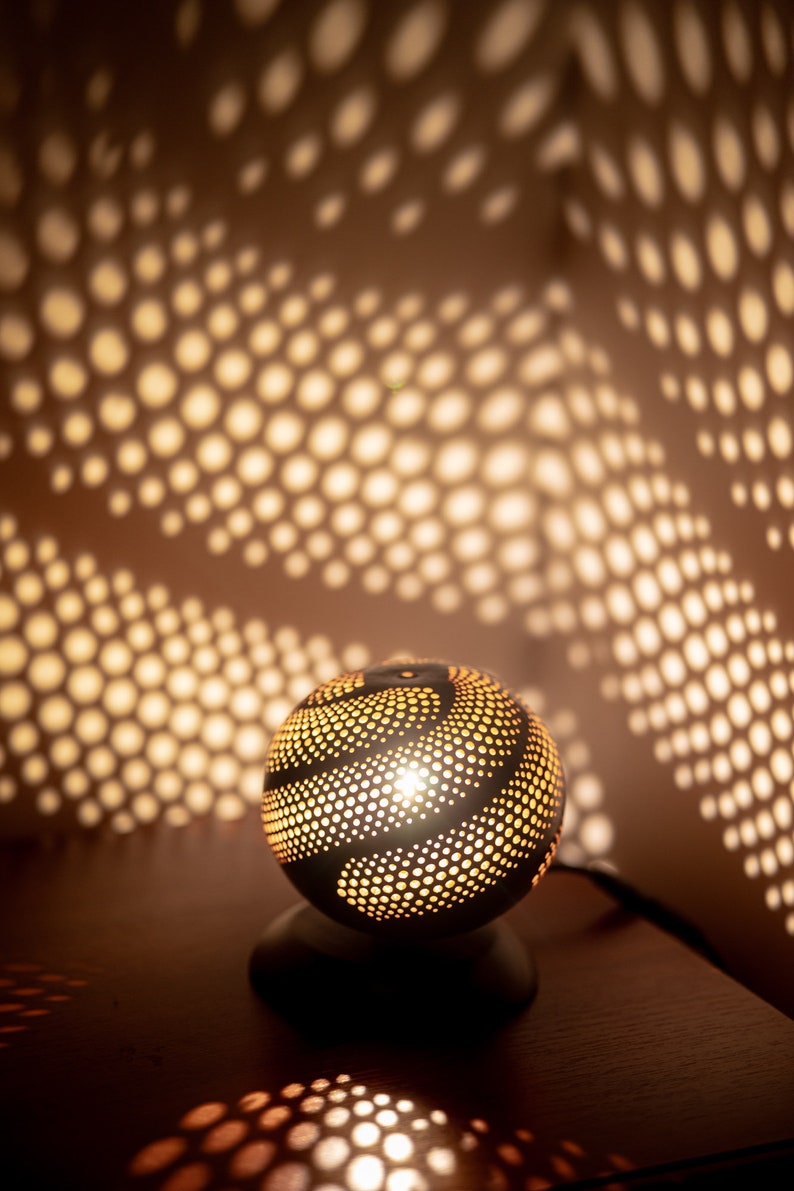 Pico Lamp No.1 Small Wood Lamp Table Lamp Morroco Lamp - Etsy