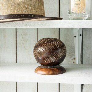 Pico Lamp No.1- Small Wood Lamp, Table Lamp, Morroco Lamp, Bedroom Lamp ...