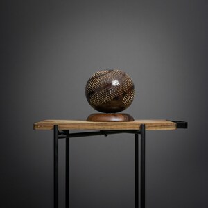 Pico Lamp No.1- Small Wood Lamp, Table Lamp, Morroco Lamp, Bedroom Lamp ...