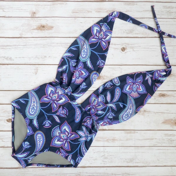 Purple Bathing Suit - Etsy