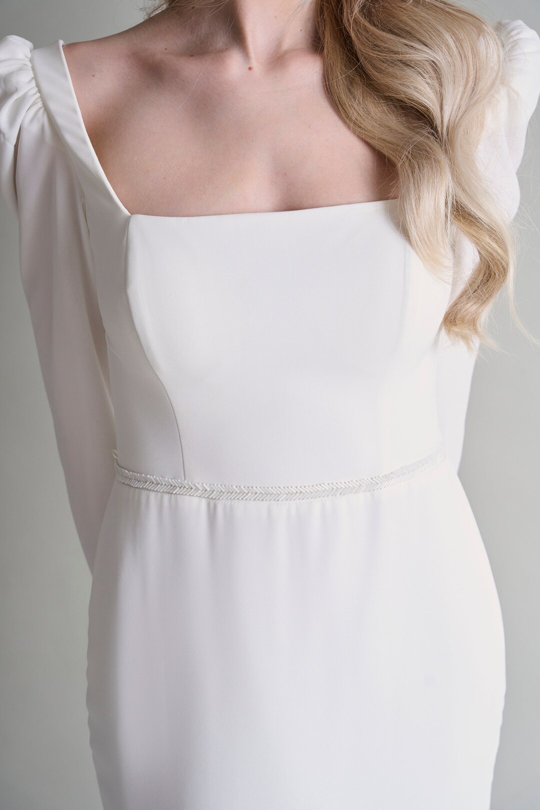 POEM Beautiful Delicate Wedding Dress Belt Bridal Sash - Etsy