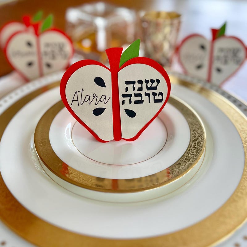 Table Setting for Rosh Hashana - Etsy