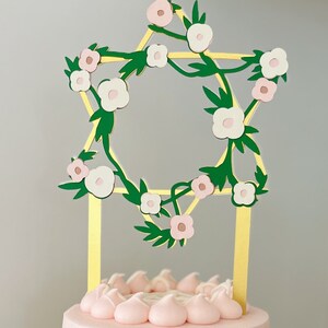 Star of David Cake Topper, Jewish Party Decor - Etsy