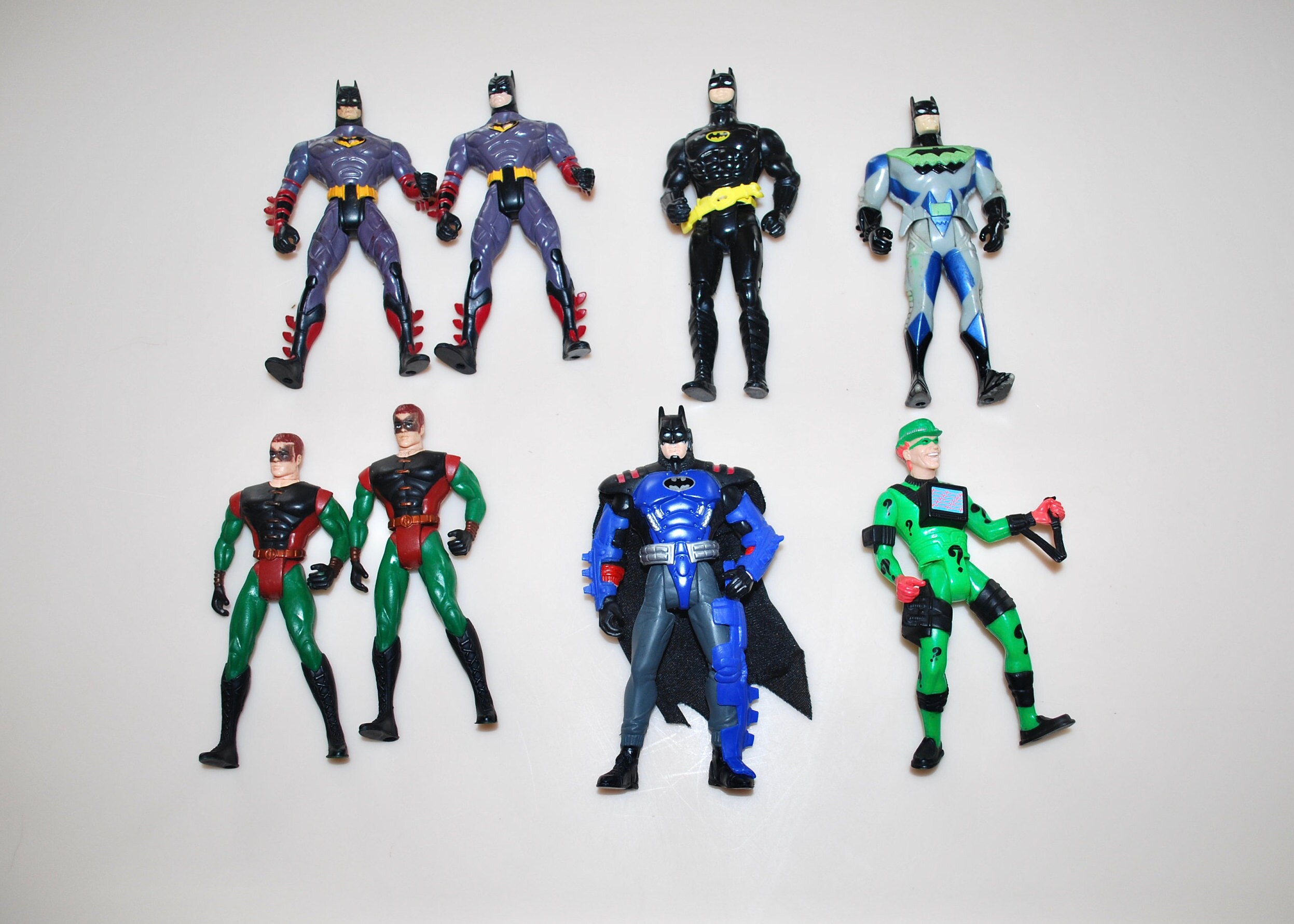 Batman And Robin Freeze Poison Ivy Bruce Wayne Action Figure Heat Scan ...