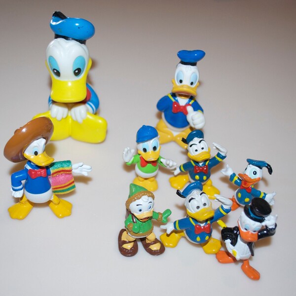 Donald Duck Pvc Figures - Etsy