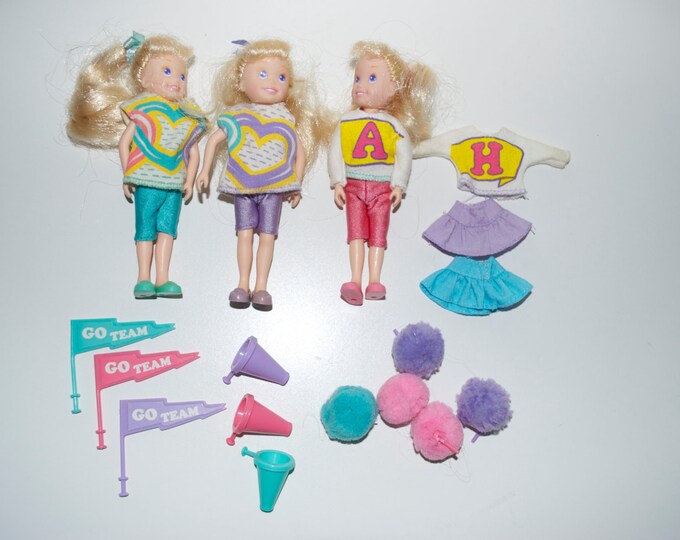 Quints Cousins Dolls by Tyco 1990s Blond With 3 Cheers - Etsy