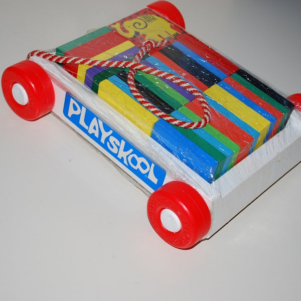 Playskool Blocks Wagon - Etsy