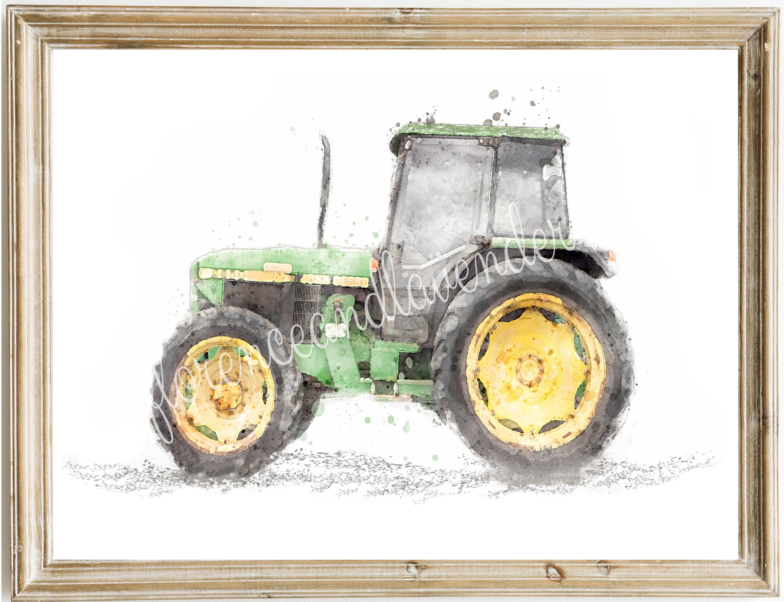 Vintage Tractor Prints Tractor Wall Art Set of Tractor - Etsy UK