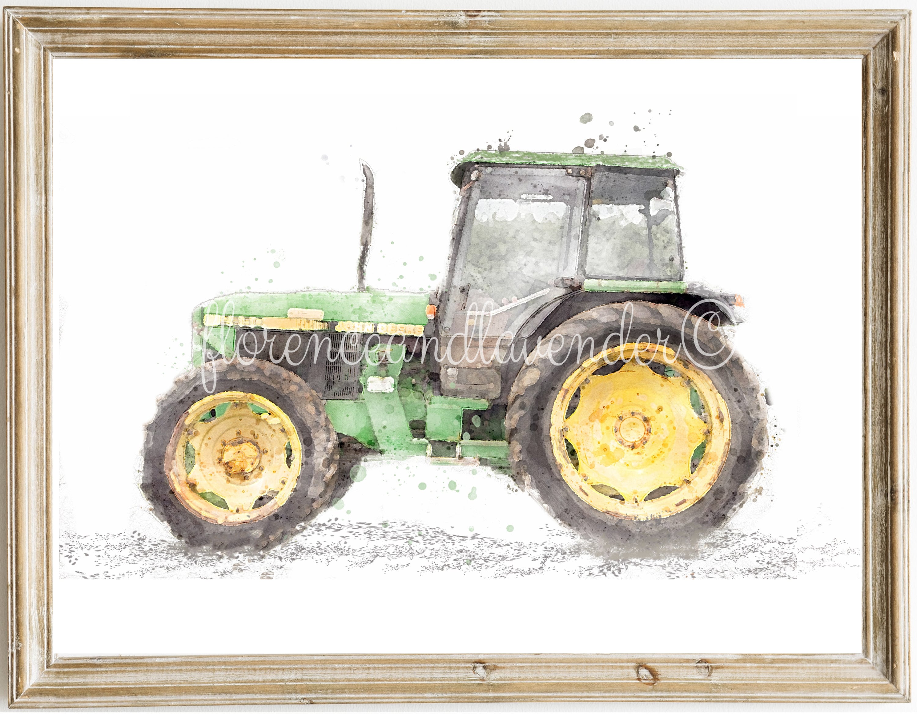 Vintage tractor prints tractor wall art set of tractor | Etsy