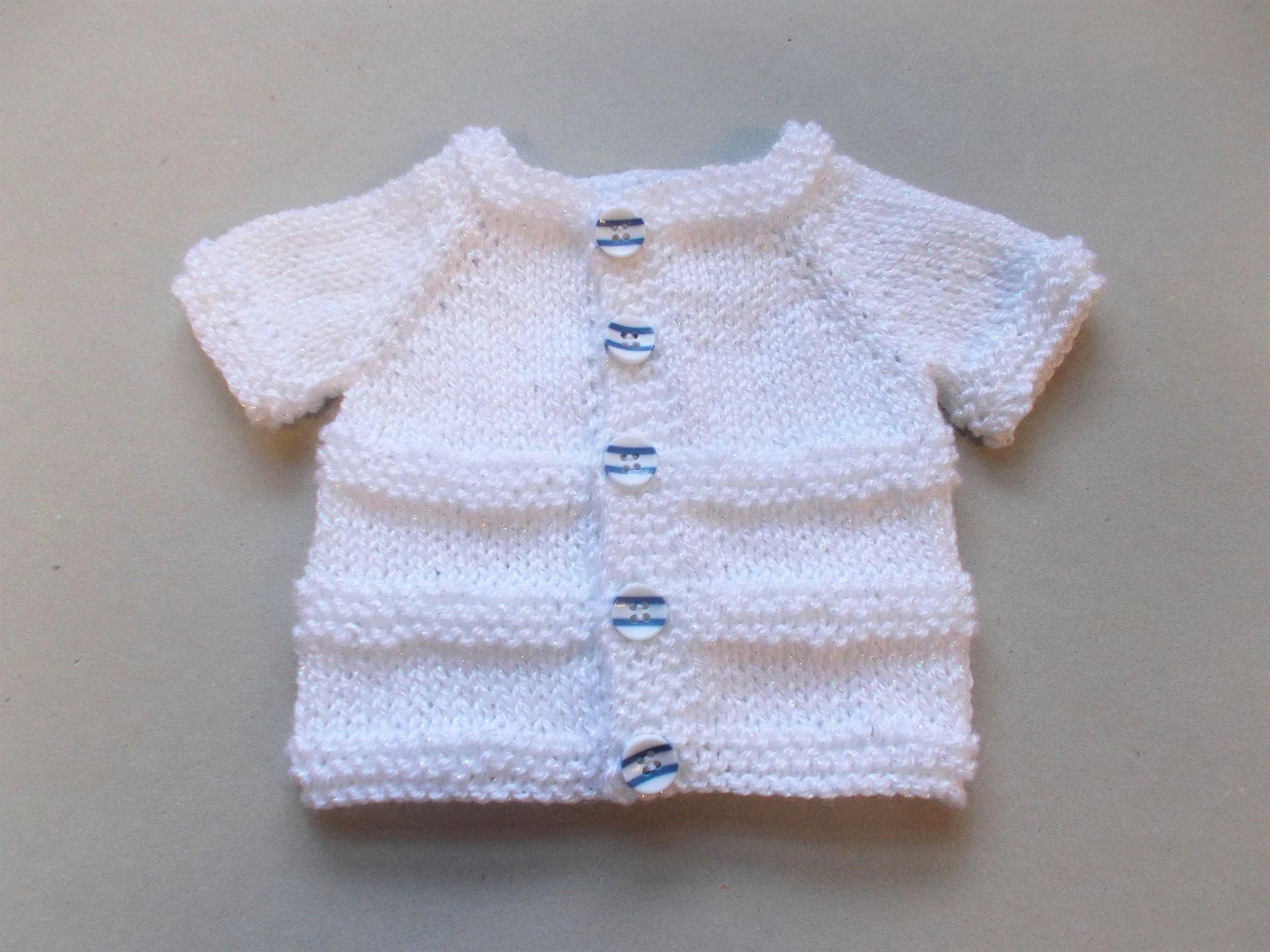Roma Baby Cardigan Jacket Knitting Pattern - Etsy