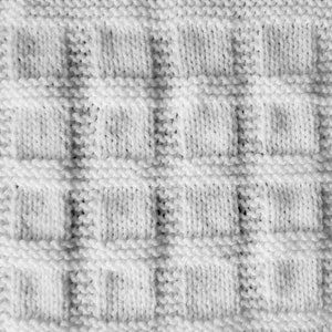 Squares Baby Blanket Knitting Pattern - Etsy