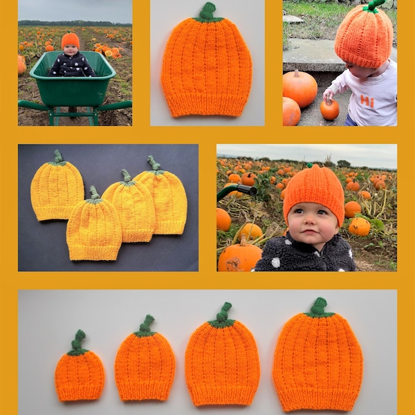 Pumpkin Hat Pattern - Etsy