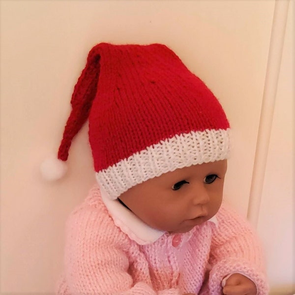 Baby Santa Hat - Etsy