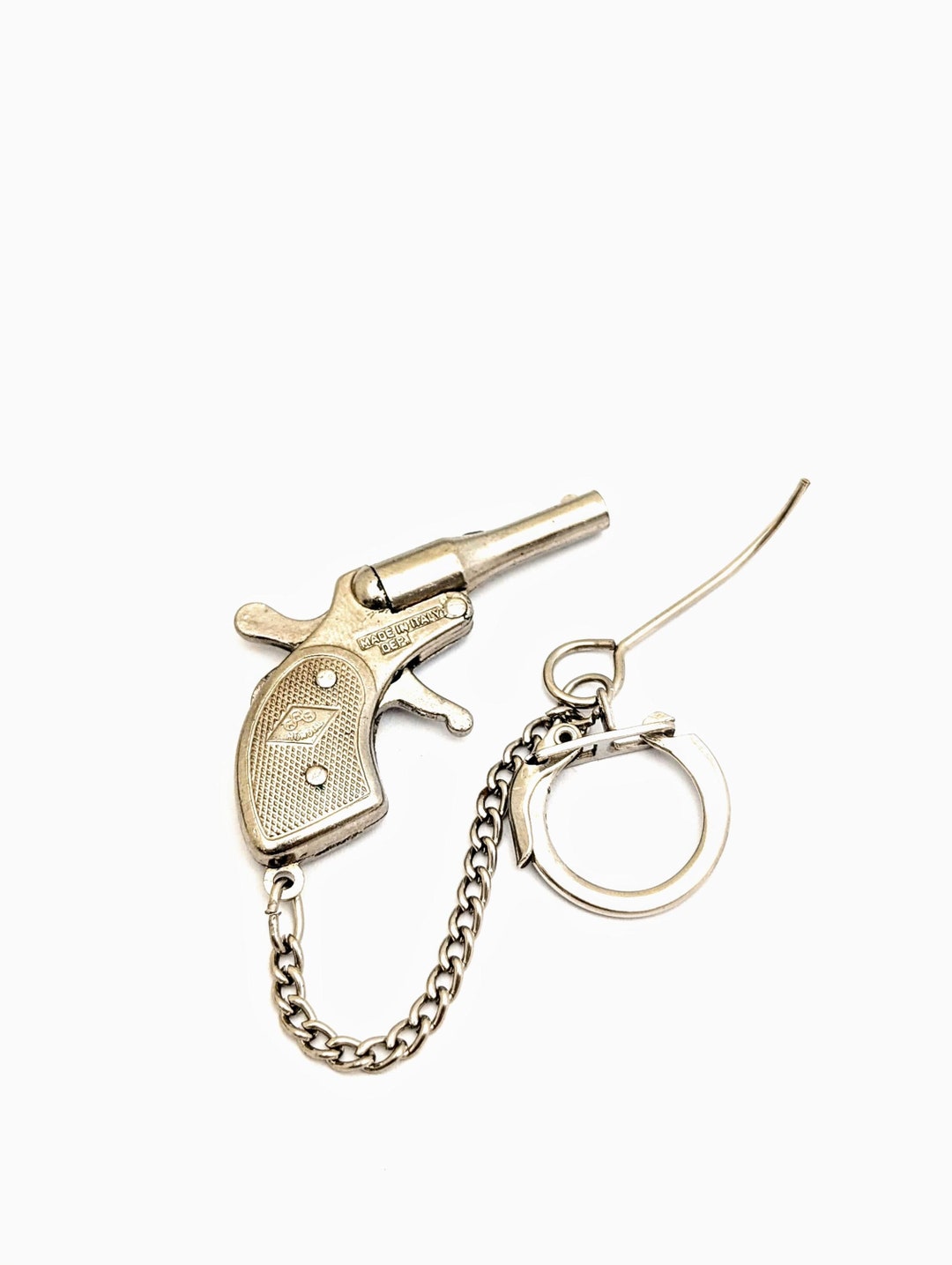 Vintage Toy Gun MONDIAL MIGNONNETTE Italy Keychain, Vintage 1960s Cap ...