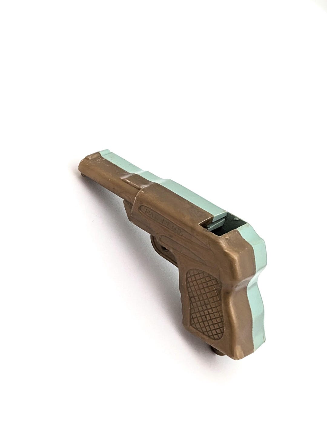 Vintage Two Tone Plastic Toy Gun Whistle - Etsy