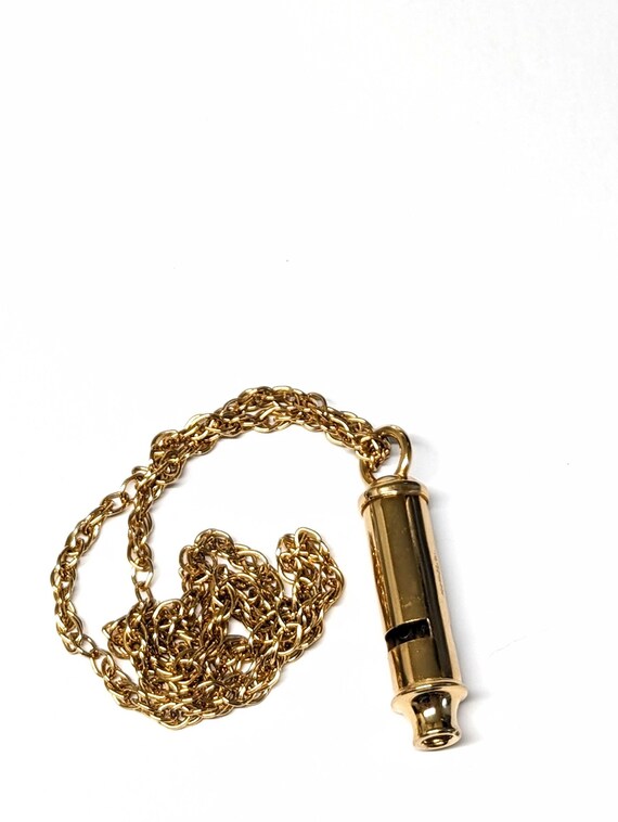 vintage brass train police - Gem