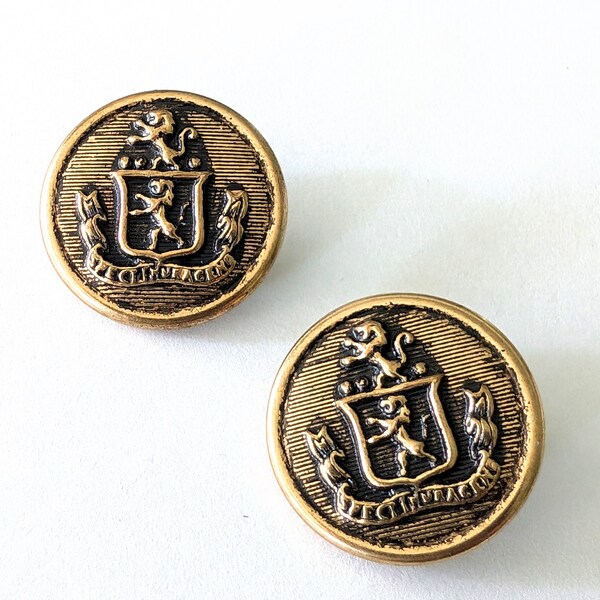 Brass Buttons - Etsy
