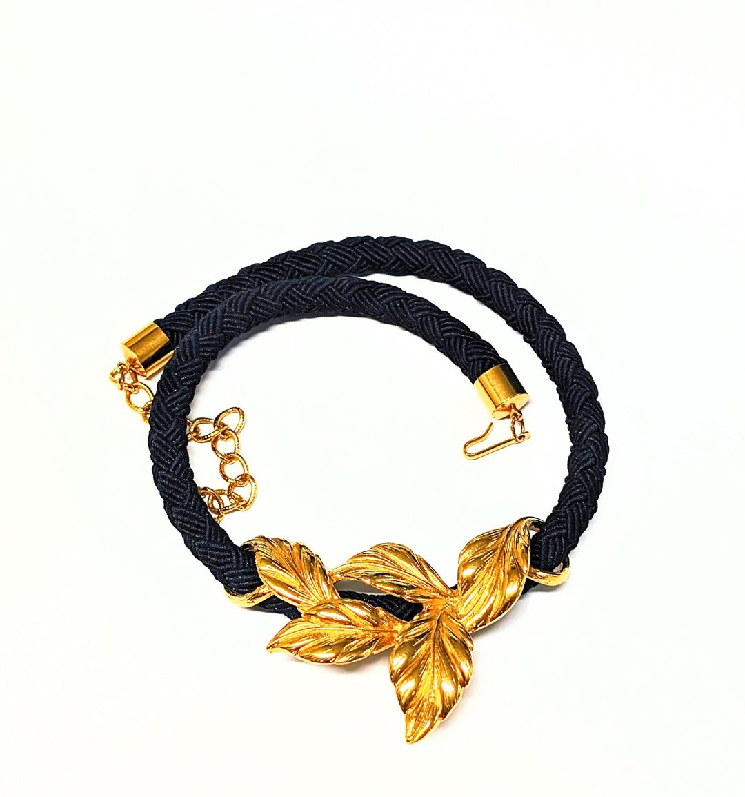 Vintage Avon Gold Tone Whispering Leaves Choker Necklace, Avon Gold ...