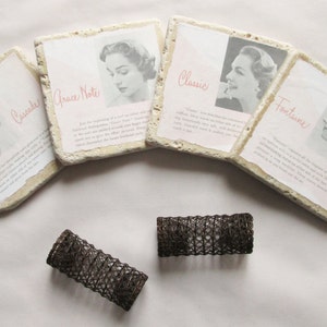 Vintage Hair Salon Coasters Set of 4 Barber Shop Decor, Hair Salon ...