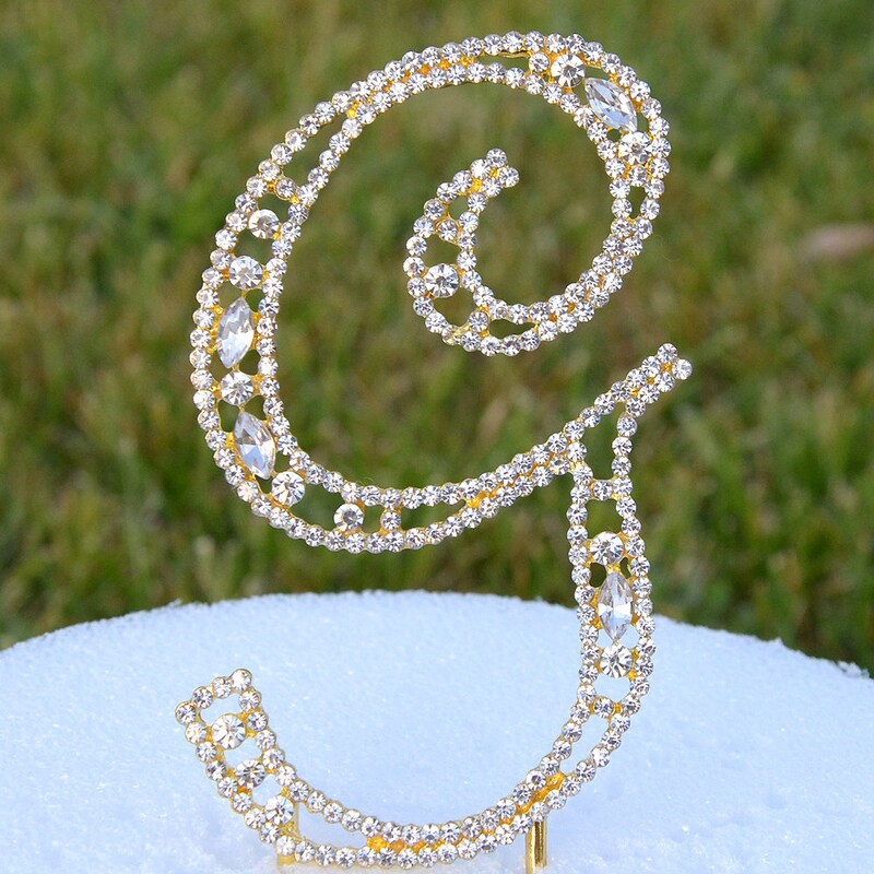 G Cake Topper - Etsy