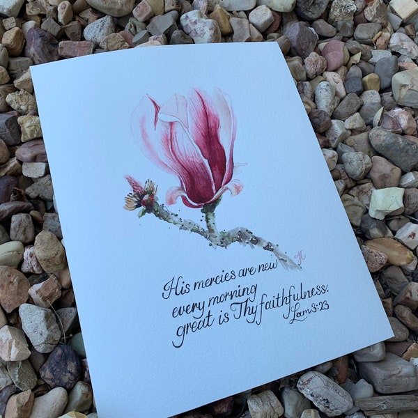 Watercolor Bible - Etsy