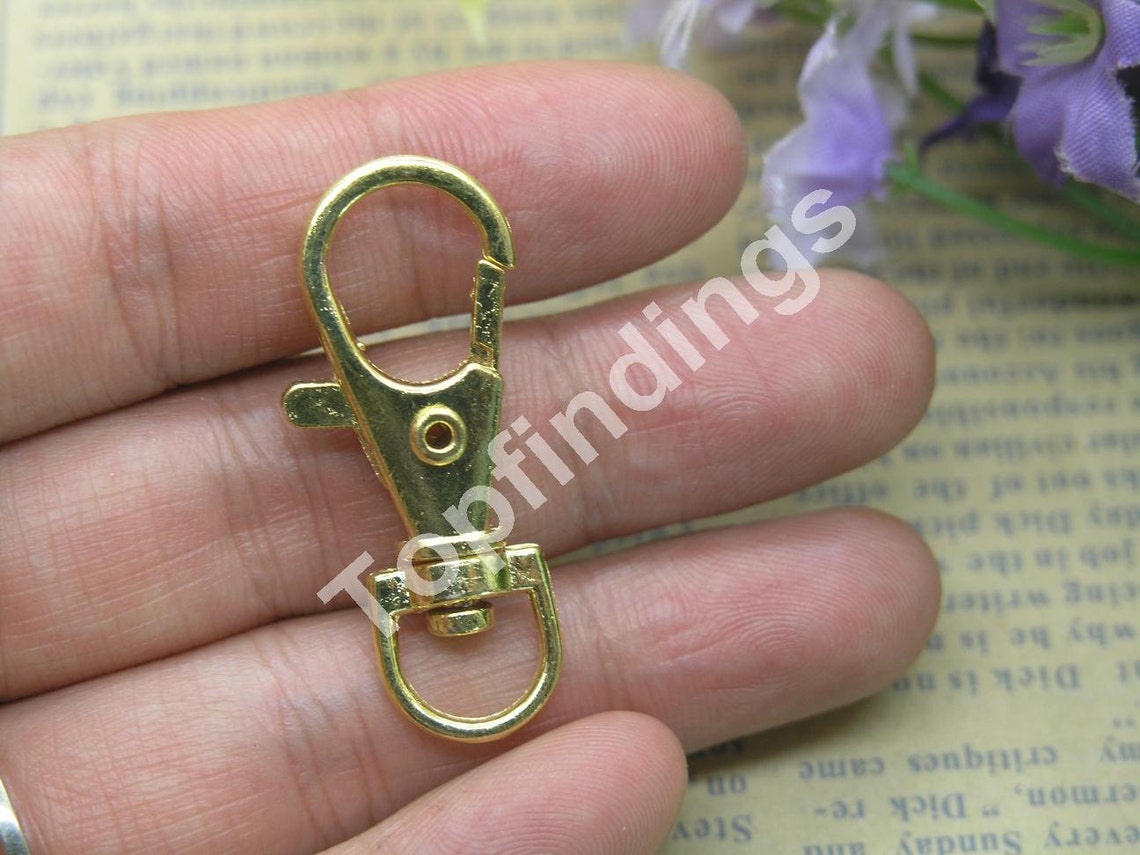 20pcs Swivel Lobster Clasps for Keyrings-u Pick Color - Etsy