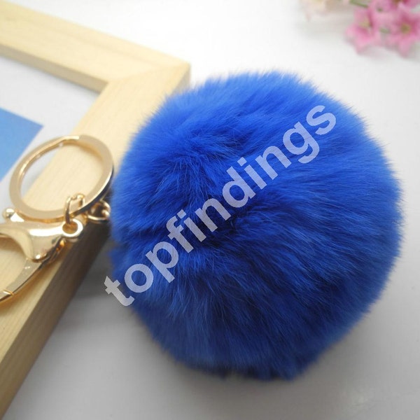Fur Ball Keychain - Etsy