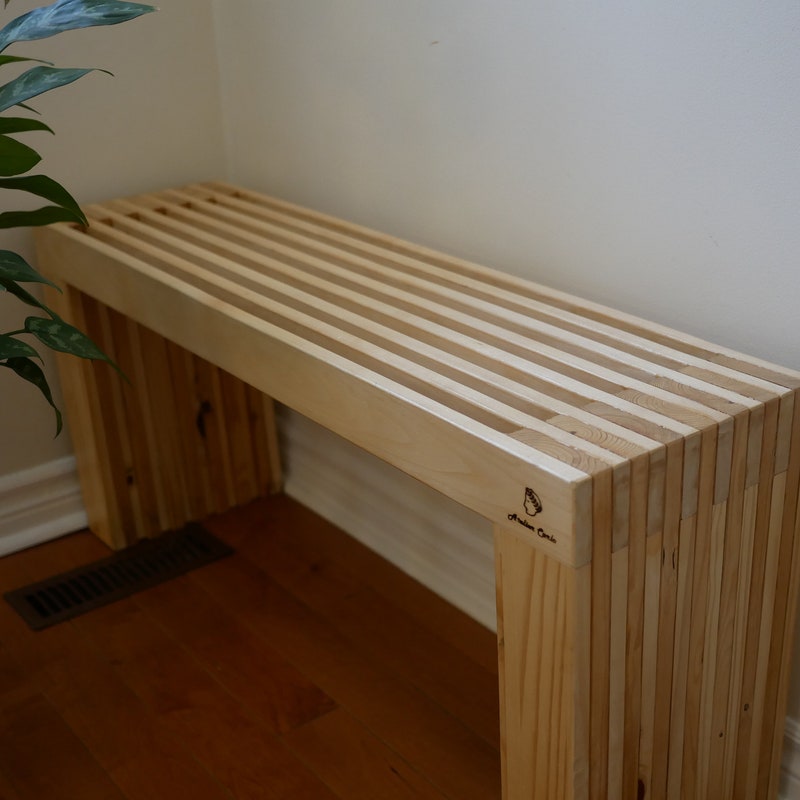 Slat Bench - Etsy