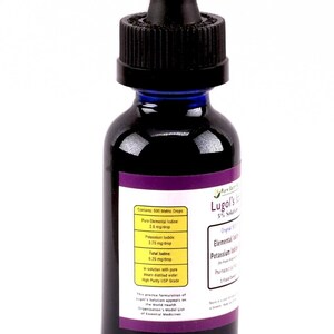 TWIN PACK 2 Oz 5% Lugol’s Solution of Iodine Maximum Strength 2 Vintage ...