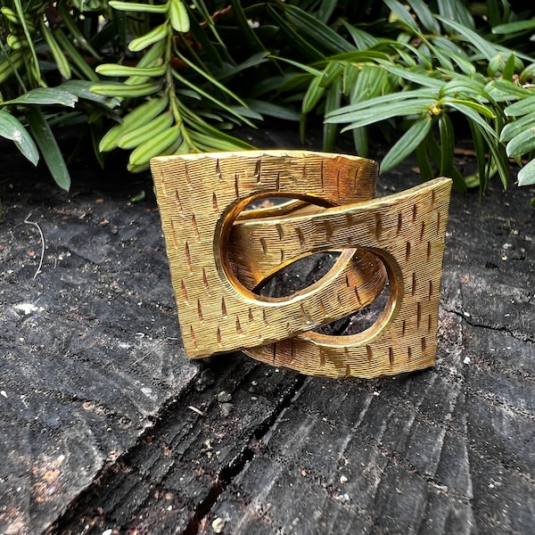 Chunky Gold Ring - Etsy