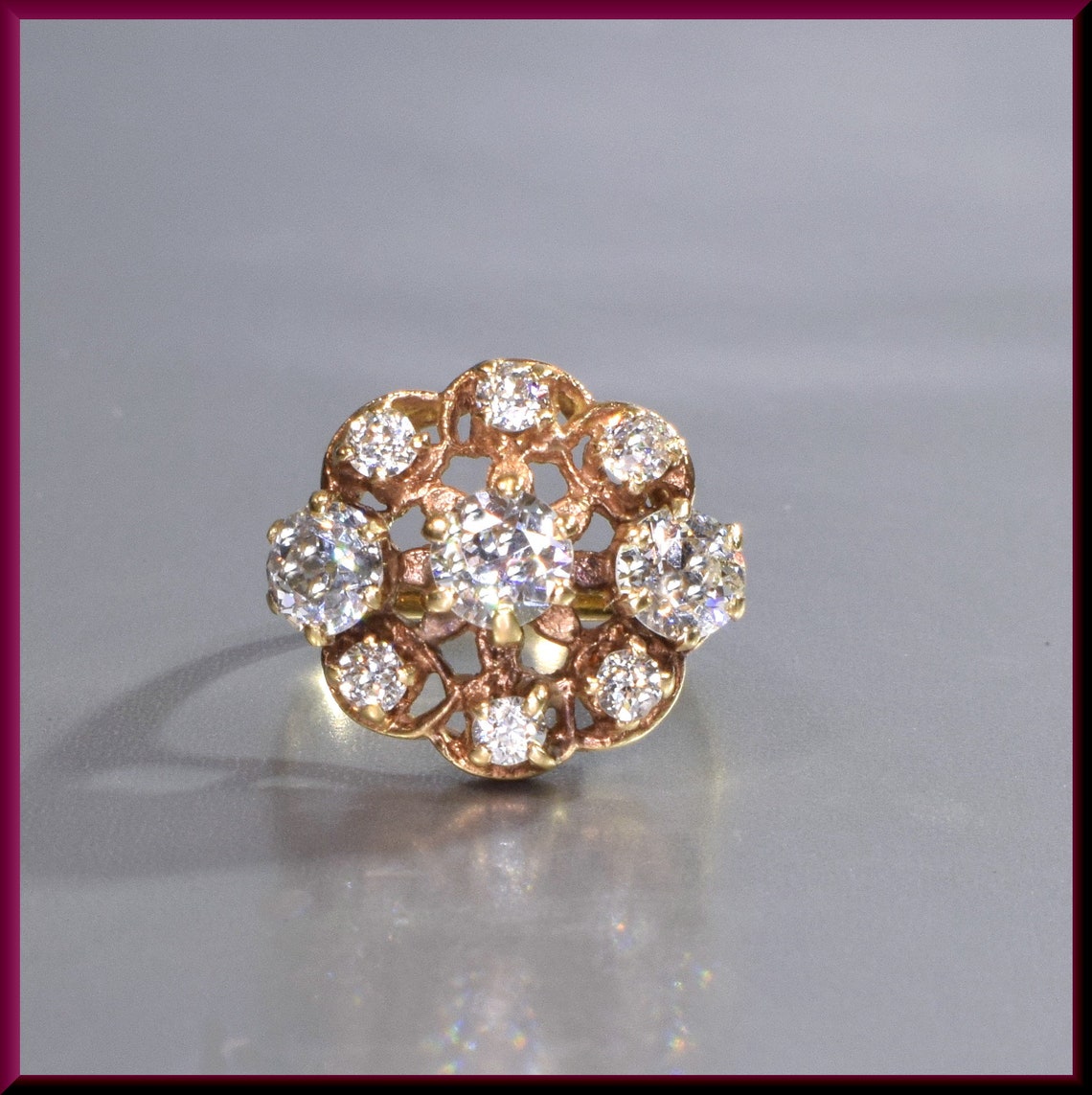 Victorian Ring Victorian Engagement Ring Antique Engagement | Etsy