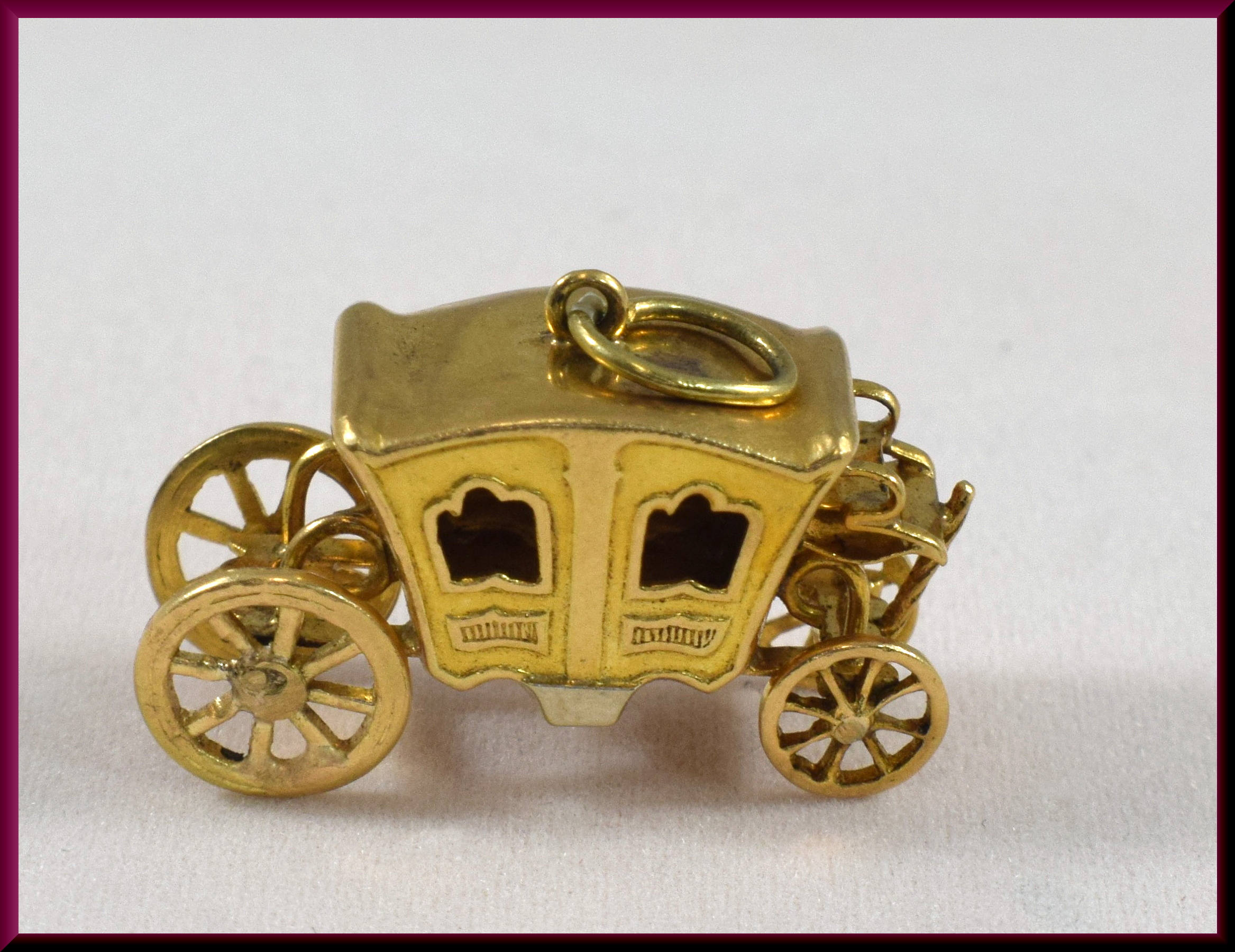 RESERVED for Myra NFS Layaway Payment 2 StageCoach Charm Chariot Charm ...