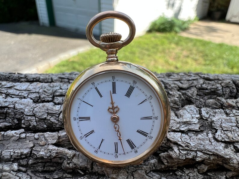 Victorian Pocket Watch Rose Cut Diamond Watch Diamond Pocket - Etsy