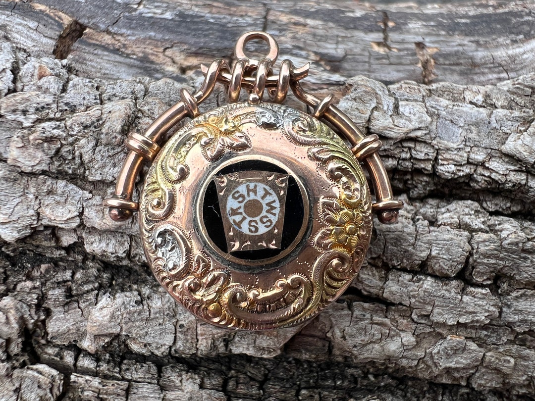 Masonic Locket, Victorian Locket, Victorian Pendant, Mason Jewelry - Etsy