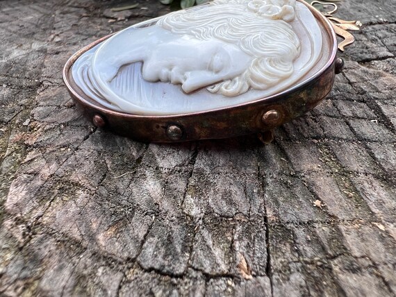 Edwardian Cameo, Victorian Cameo, Conch Shell Cameo, … - Gem