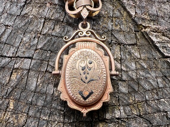 Victorian Locket, Gold Victorian Locket, Victorian Ch… - Gem
