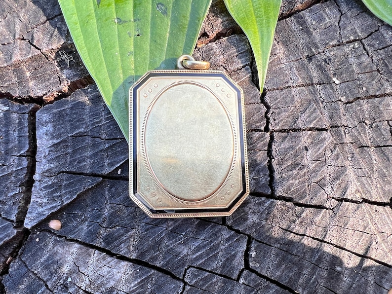 Victorian Locket, Victorian Locket Gold, Yellow Gold Locket - Etsy