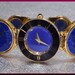 Blue Lapis Watch, Gold and Lapis Watch, Lapis Watch, Lapis and Onyx ...