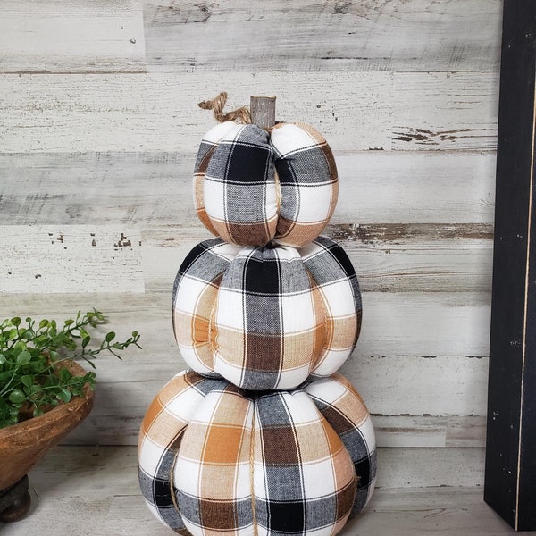 Stacked Pumpkins - Etsy
