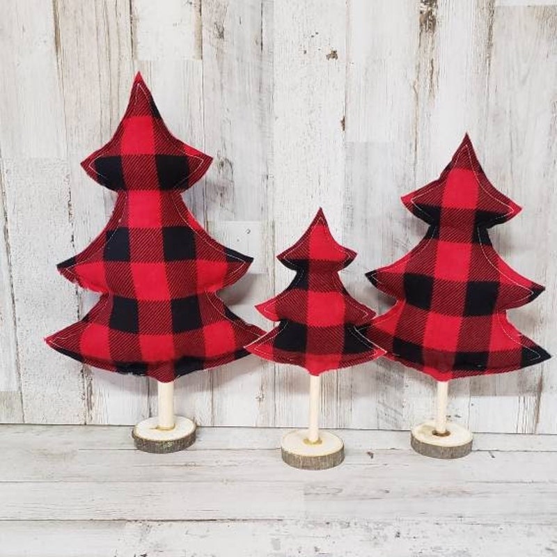 Red Buffalo Plaid Christmas - Etsy