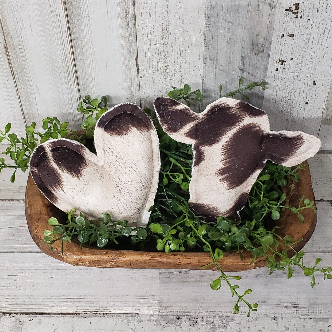 Cow Bowl Filler / Farm Tiered Tray / Farmhouse Tiered Tray / Cow Tiered ...