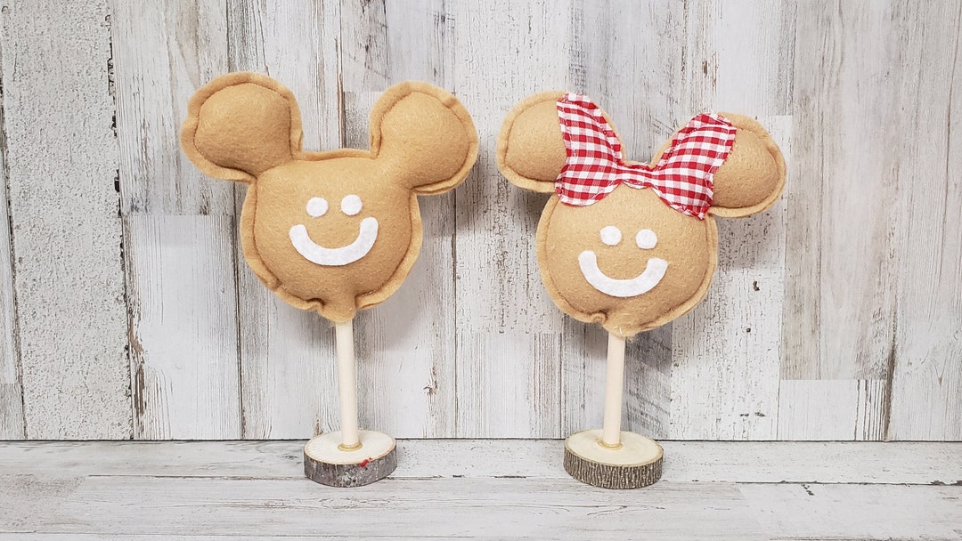 Christmas Mickey and Minnie Decor / Christmas Disney Inspired Decor ...